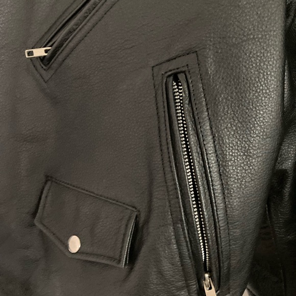 Universal | Jackets & Coats | Official Terminator 2 T2 Leather Jacket ...